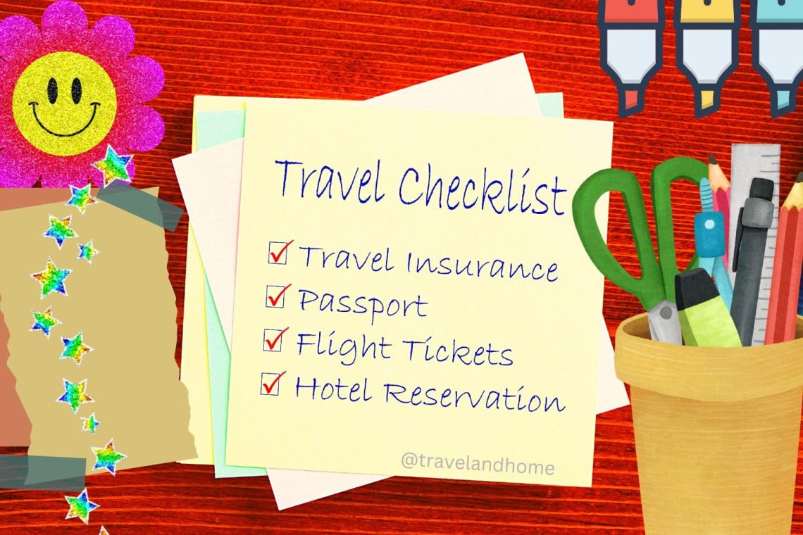 Need A Good But Basic Travel Checklist? We've Got You Covered. - TRAVEL ...